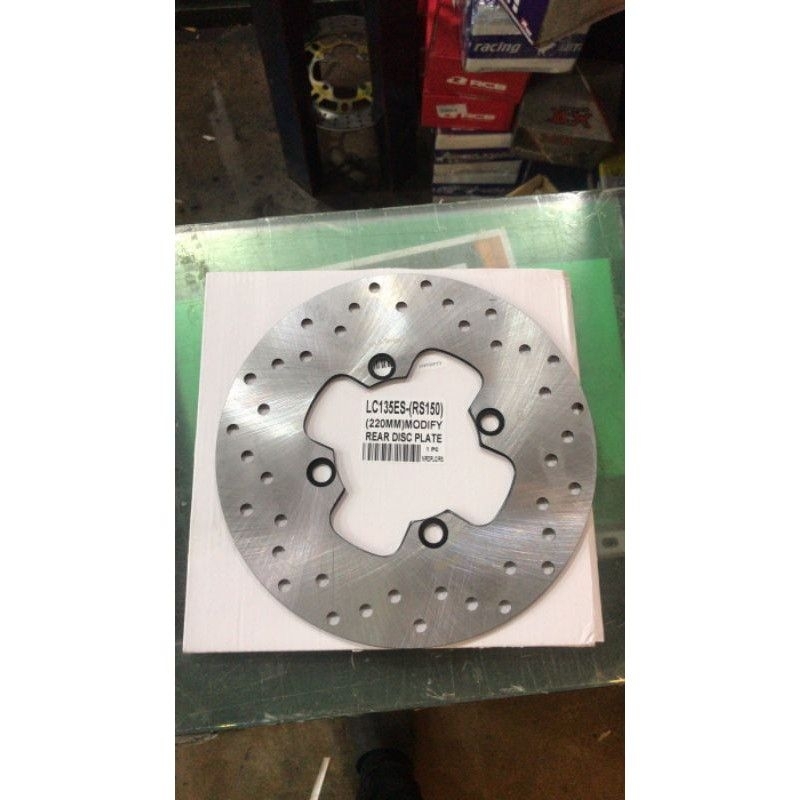 RS150 125ZR Sport Rim 6L PNP RS Enkei Rear Disc Modify 220mm | Shopee ...