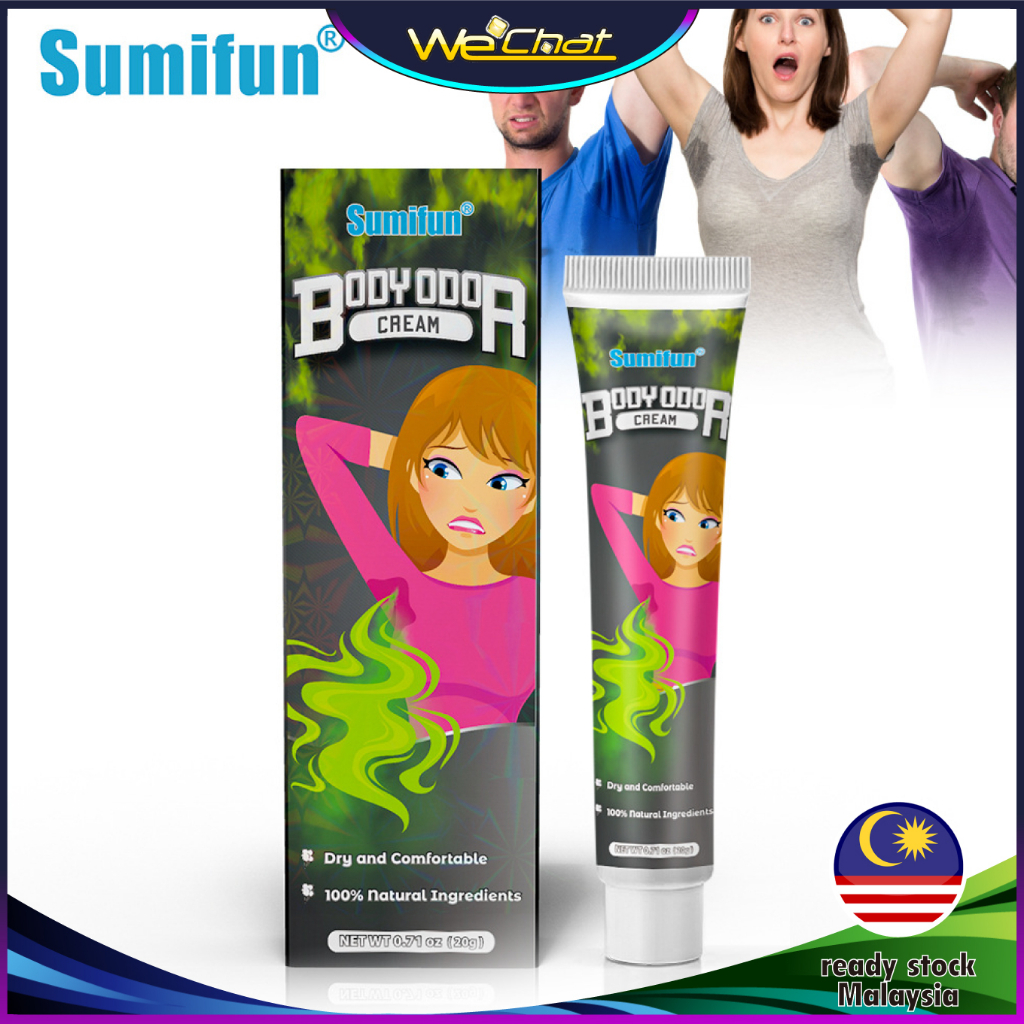 Sumifun Body Odor Antiperspirant Ladies Unisex Armpit Sweat Cleansing ...