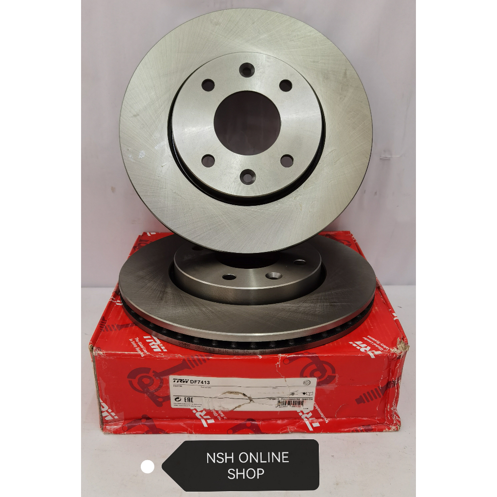 Disc Rotor Front (TRW) for Proton Satria Neo 270mm (1 Pairs) | Shopee ...
