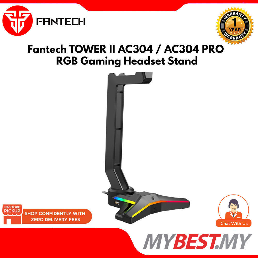 Fantech TOWER II AC304 / AC304 PRO Durable Triangular Non-Slip Base RGB ...