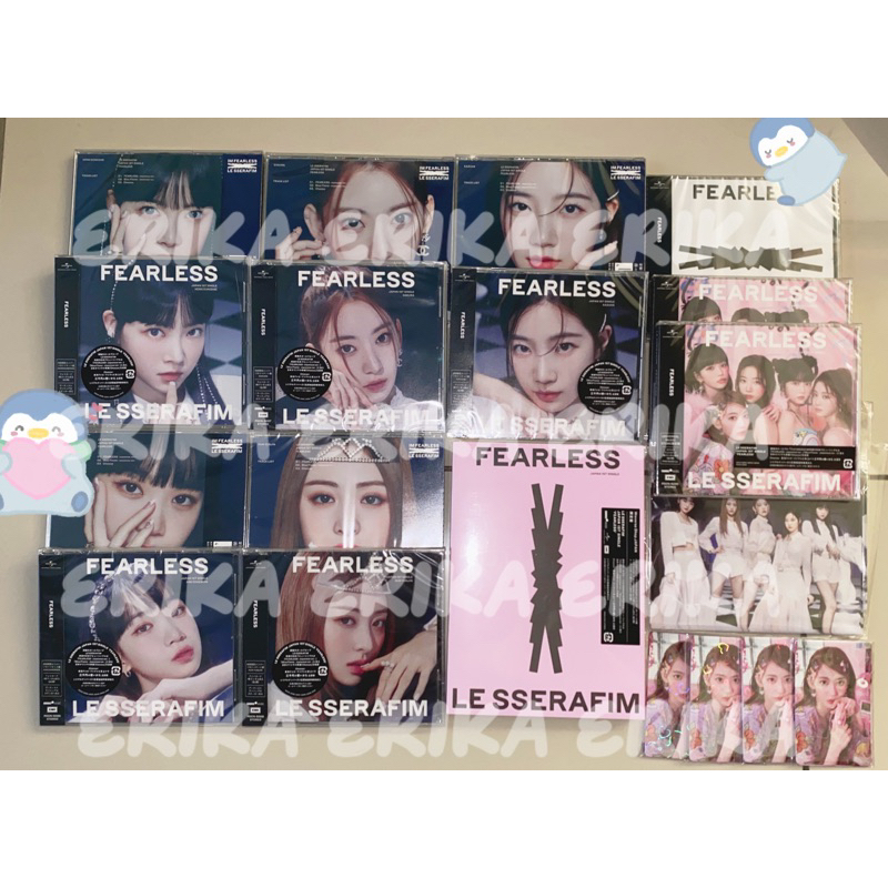 [READY STOCK] LE SSERAFIM LESSERAFILM “FEARLESS” Japan Debut Album ...