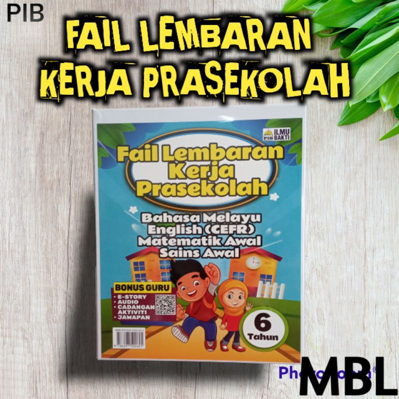 FAIL LEMBARAN KERJA PRASEKOLAH TAHUN 6 (4 SUBJEK ASAS) | Shopee Malaysia