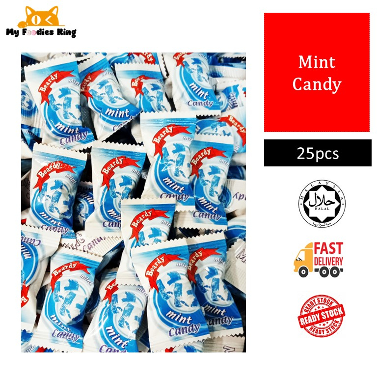 Gula gula Torrone candy 25pcs Milkiss milk Rico homark Fruits Barley ...