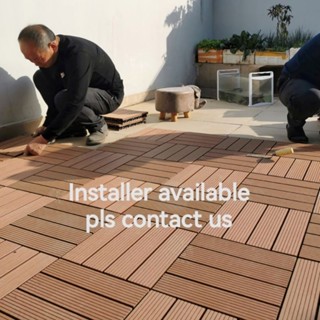 PA Premium Wood Floor Decking Interlocking Deck Floor Tiles Outdoor ...