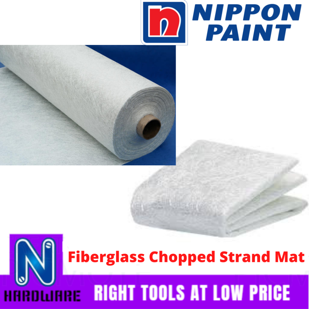 Nippon Paint Fiberglass Chopped Strand Mat 225g/m2 | Shopee Malaysia