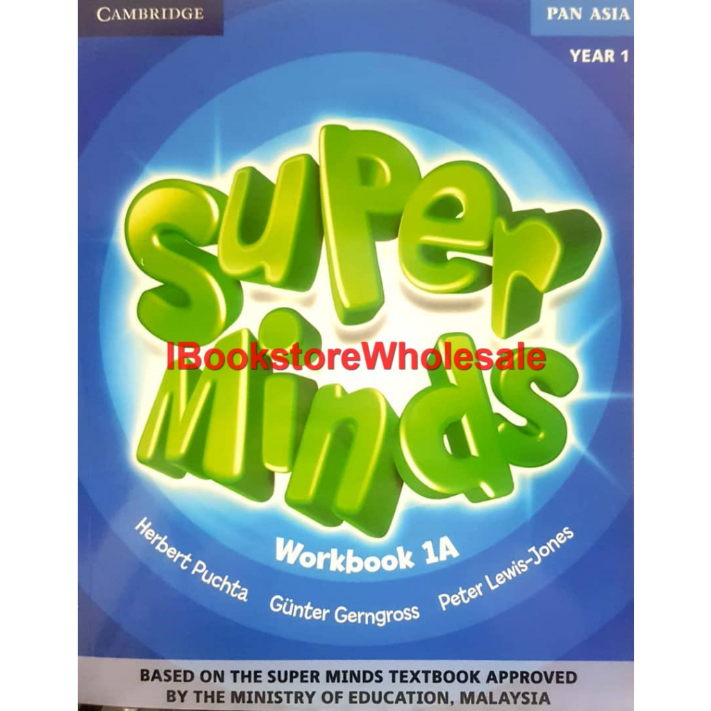 SUPER MINDS ENGLISH 1A YEAR 1 WORK BOOK CAMBRIDGE PAN ASIA @ CEFR SJKC ...
