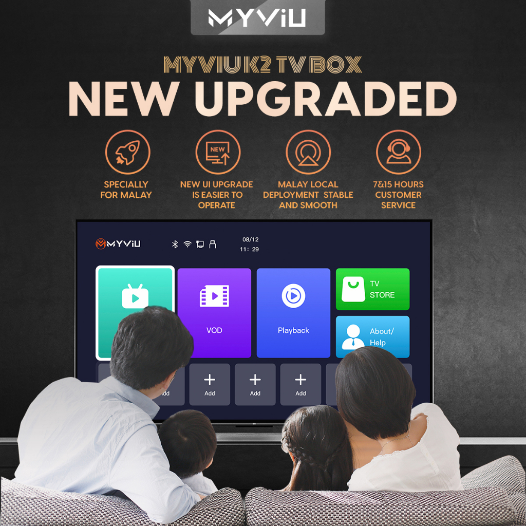 ANDROID TV BOX | MYVIU K2 | READY STOCK | FREE SHIPPING | 10000 ...