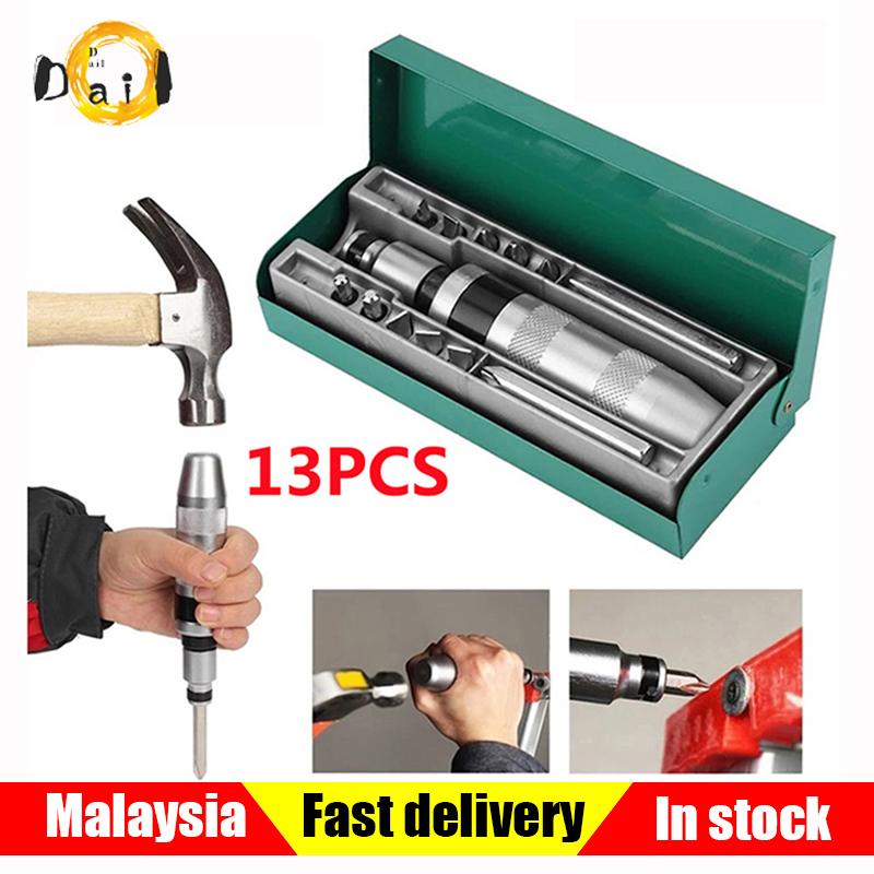 Heavy Duty Portable Impact Driver 7 PCS /13 PCS Screw Driver Tools Set ...