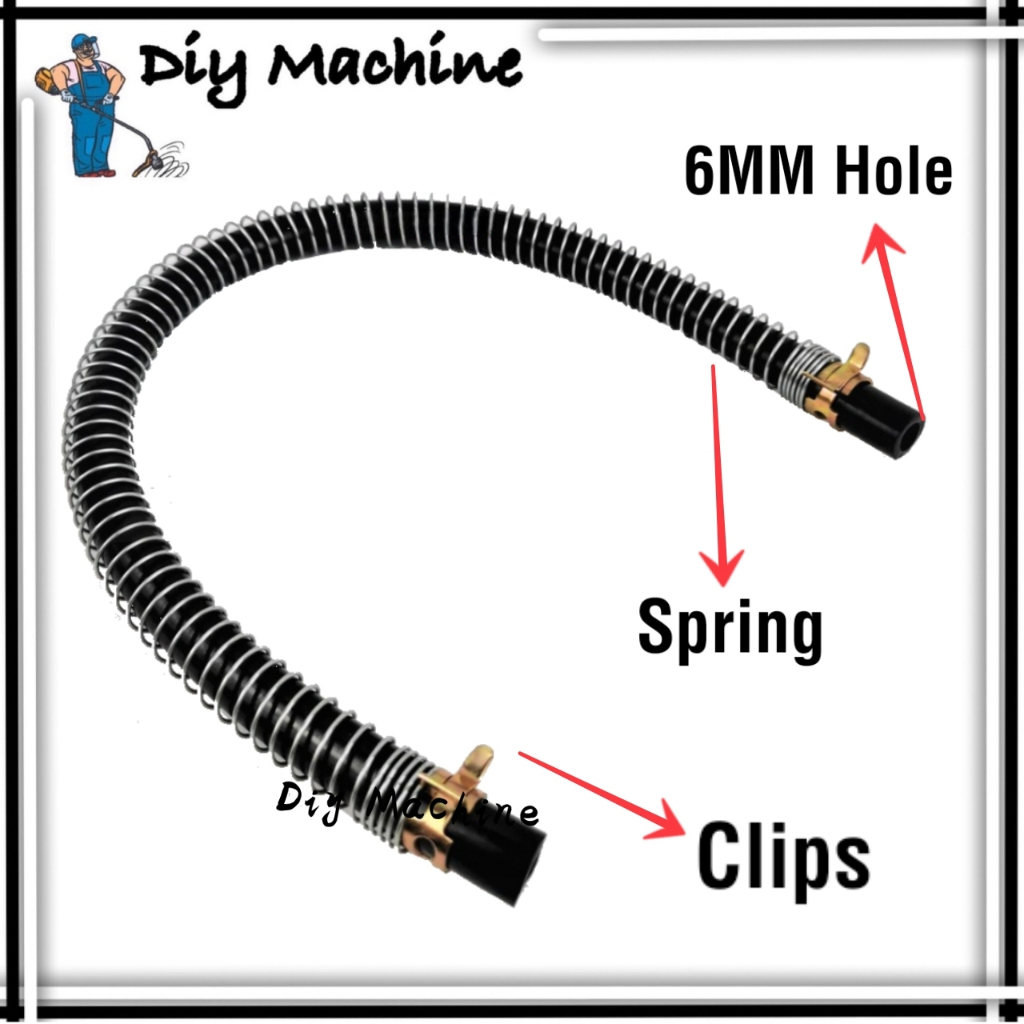 [HIGH QUALITY] 6MM FUEL HOSE BRUSH CUTTER / PIPE MINYAK MESIN RUMPUT ...