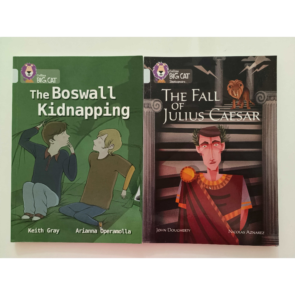 The Boswall Kidnapping and The Fall of Julius Caesar by Collins Big Cat ...