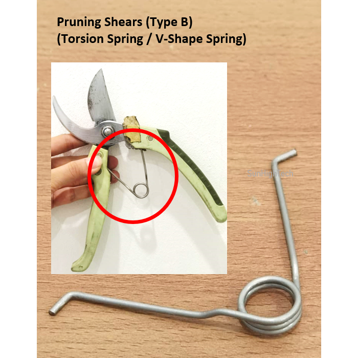 Type B - Pruning Shears//Home Gardening Plant Hand Tools Spare Part ...