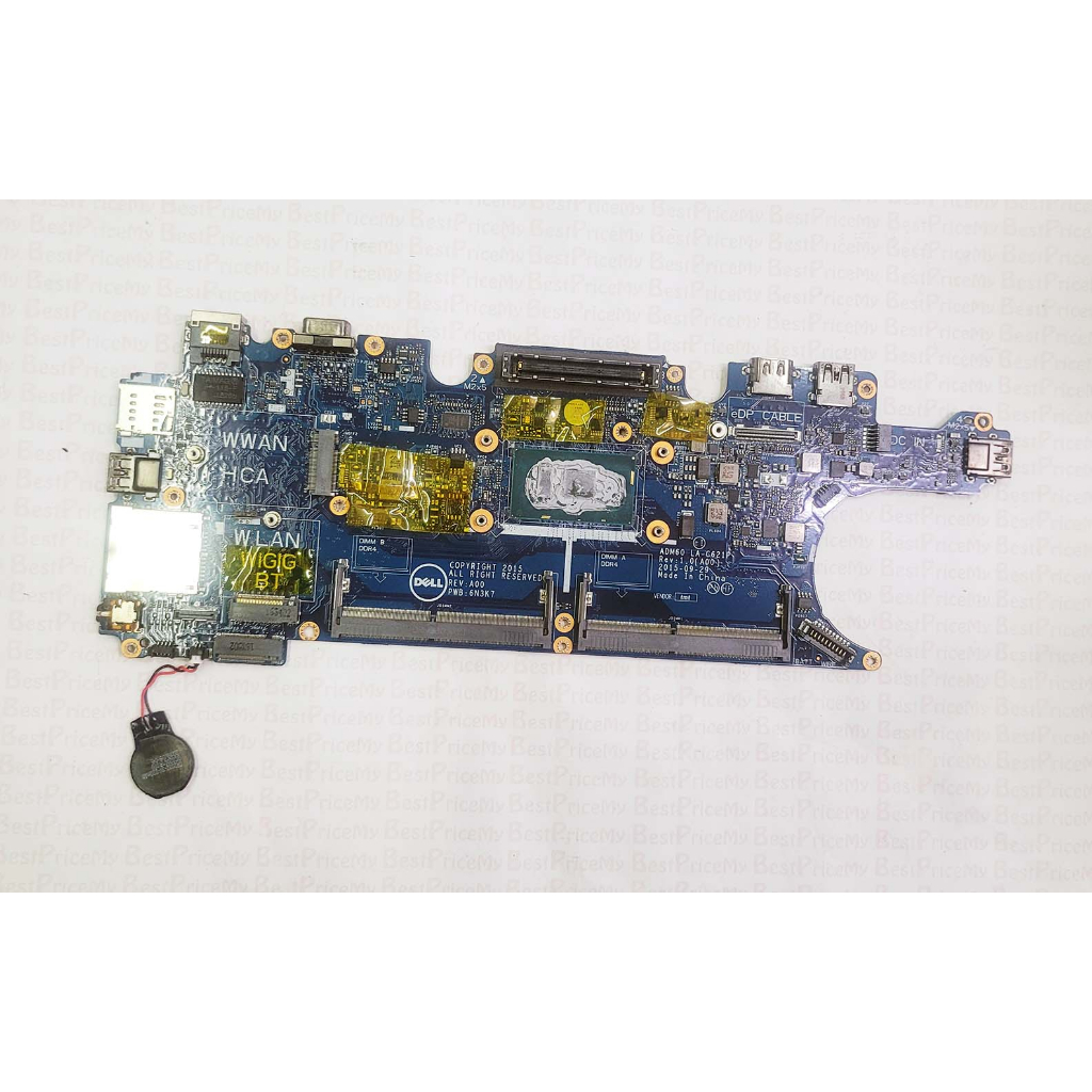 Original Dell Latitude E5270 Motherboard with i5 6th Gen Processor Main ...