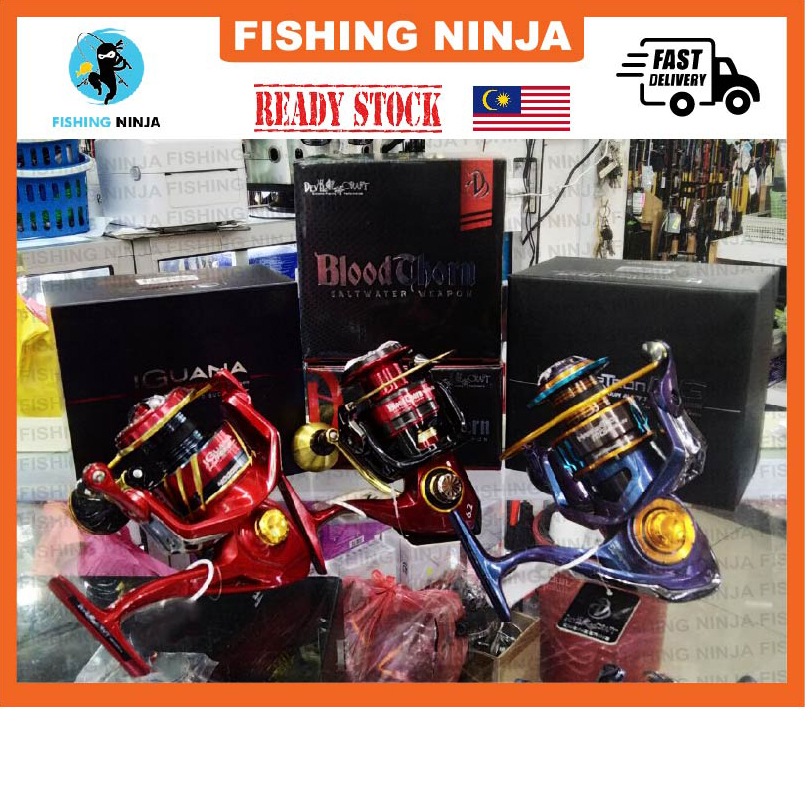 Devil Craft Fishing Reel Devil Craft Iguana Red Power Devil Craft ...