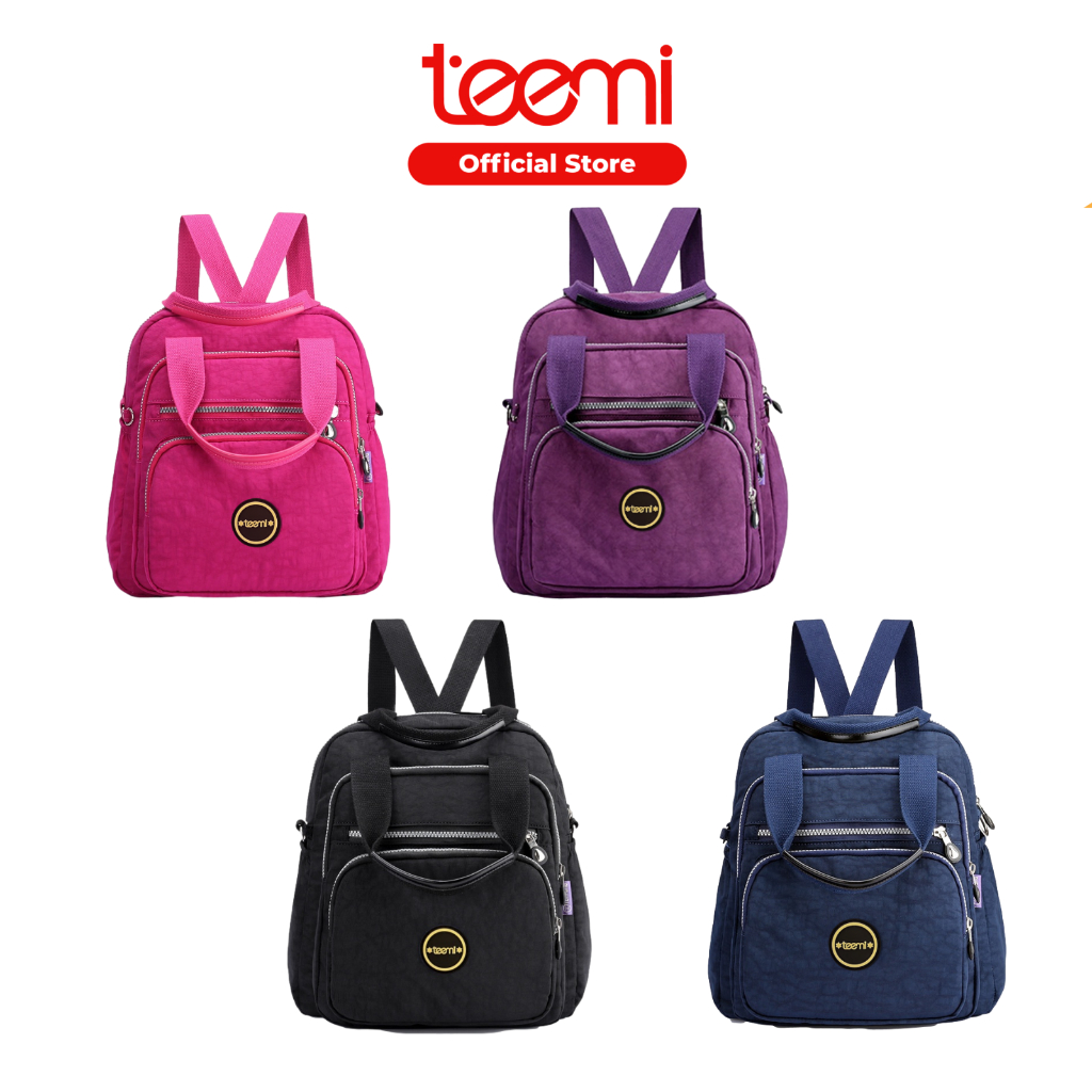 TEEMI Vintage Retro 3 Ways Carry Women's Backpack Sling Shoulder ...