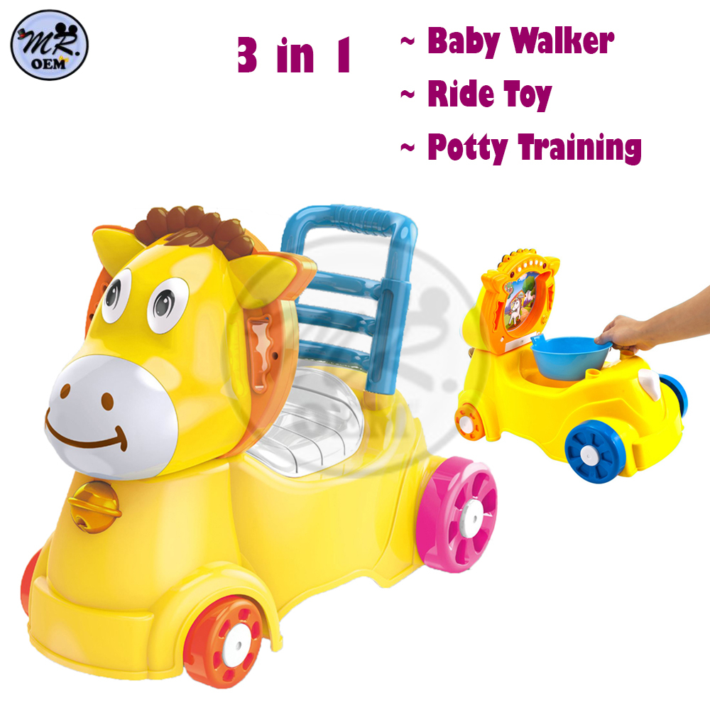 MR OEM 3 in 1 Pony Children Toilet Potty Training with Removable Seat ...