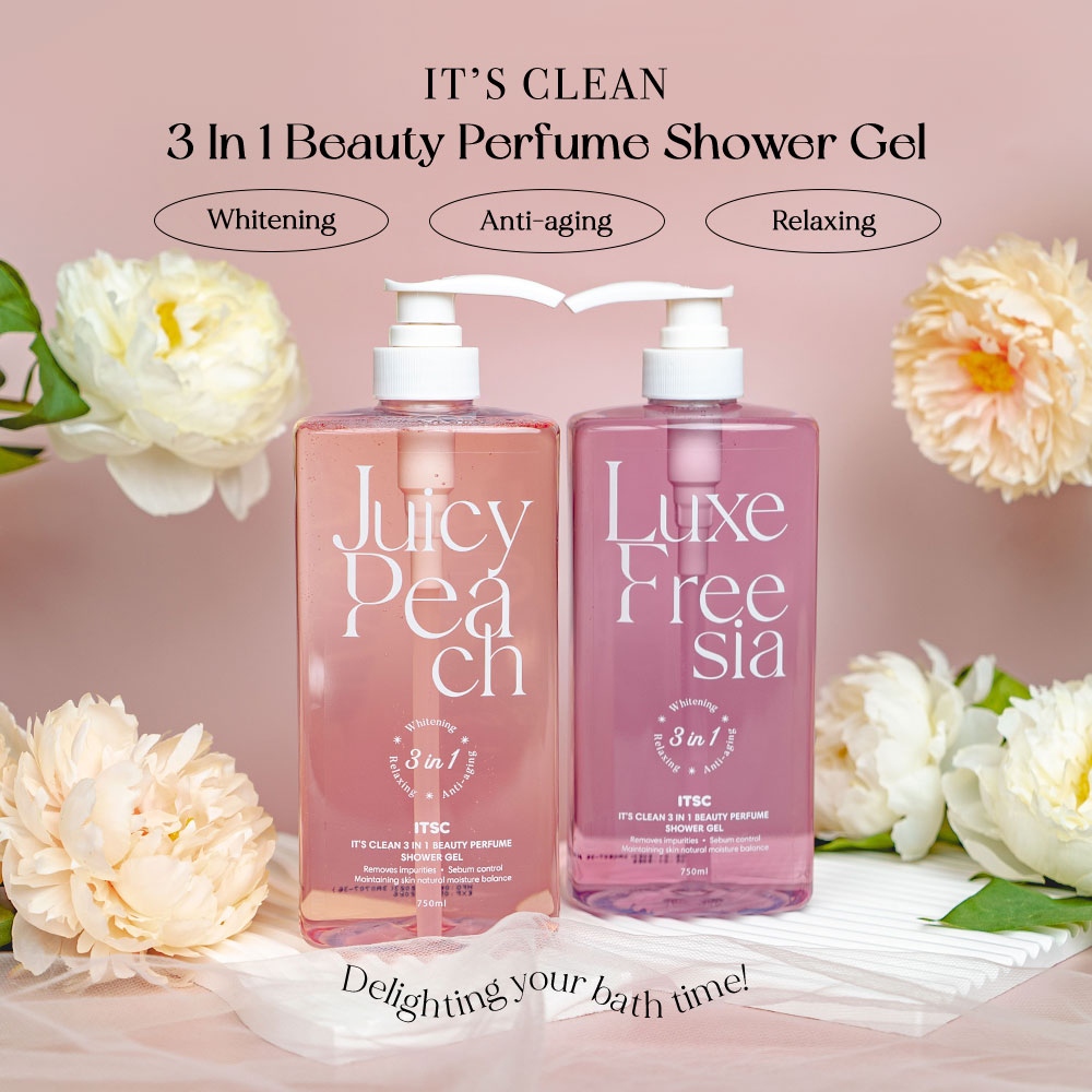 [Shopee Choice] ITSC IT'S CLEAN 3-In-1 Beauty Perfume Shower Gel (750ml ...