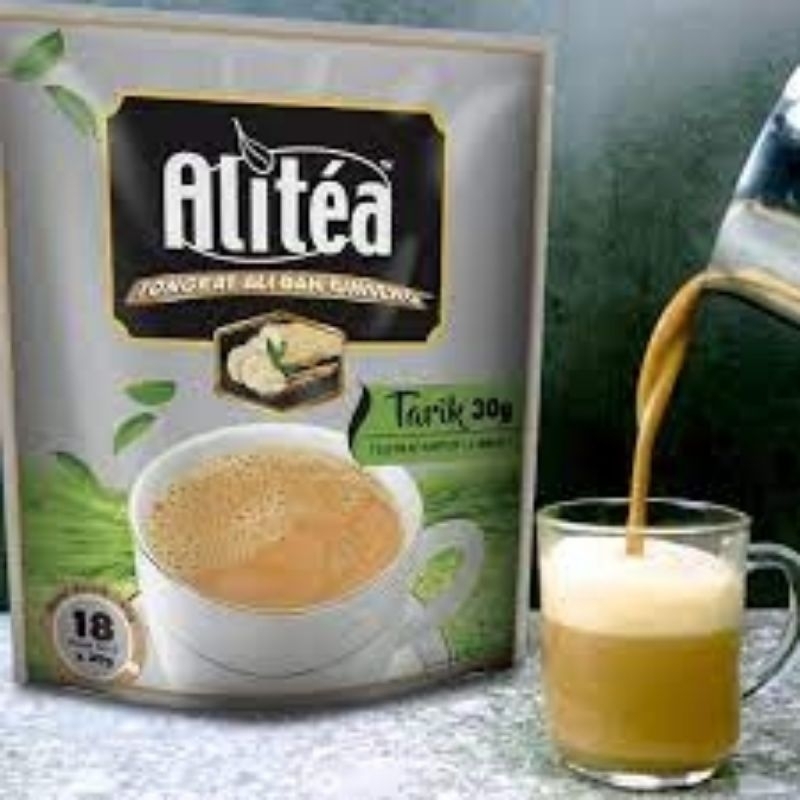 Alitea Tongka Ali dan Ginseng, 3 in 1 Premix Power Milk Tea, Teh ...