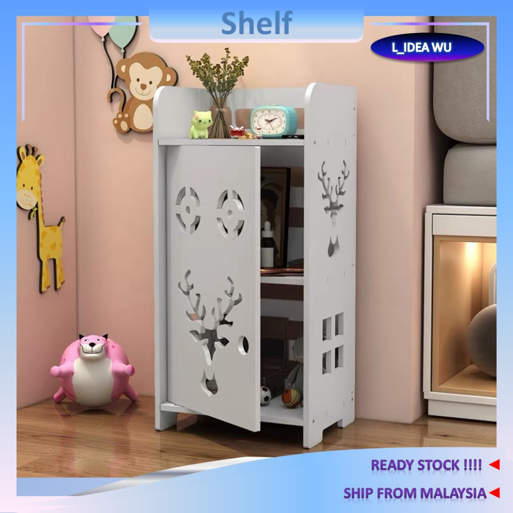 DIY Rack Kecil Tepi Katil Almari Bukit Rack Living Room Shelf Side Bed ...
