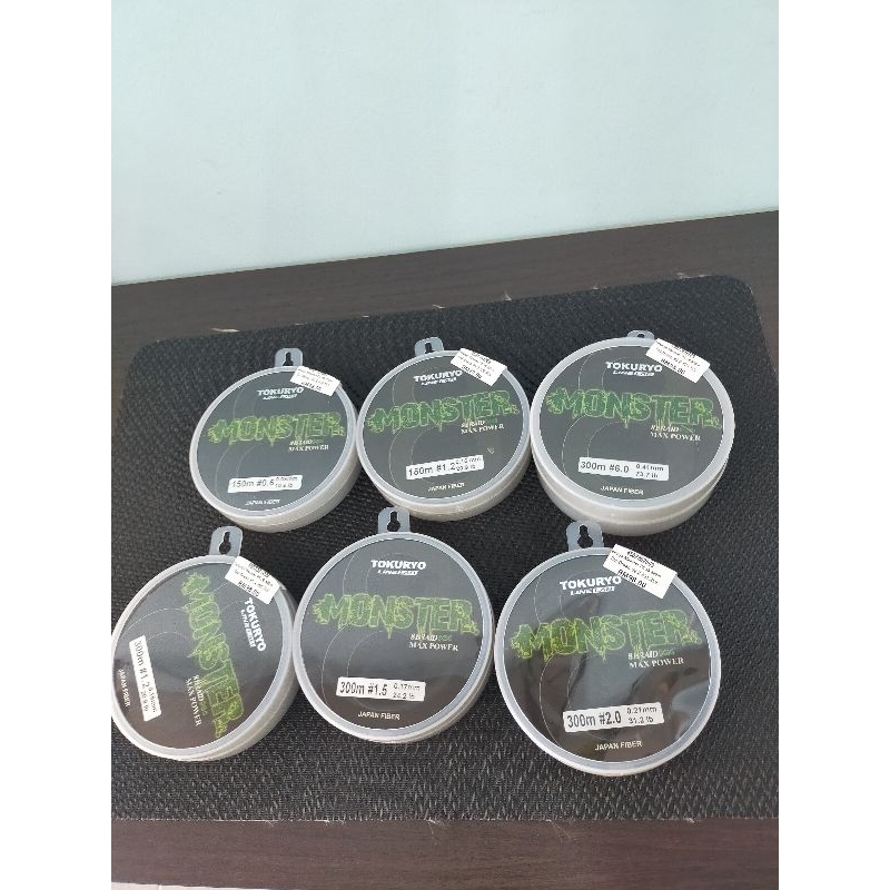 TOKURYO LINE LAB MONSTER BRAID X8 | Shopee Malaysia