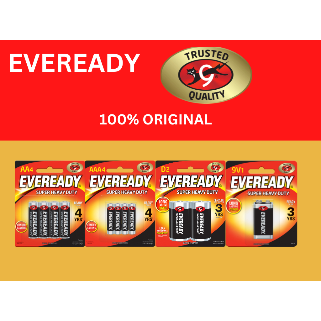 Bateri Original Eveready Battery Range | Shopee Malaysia