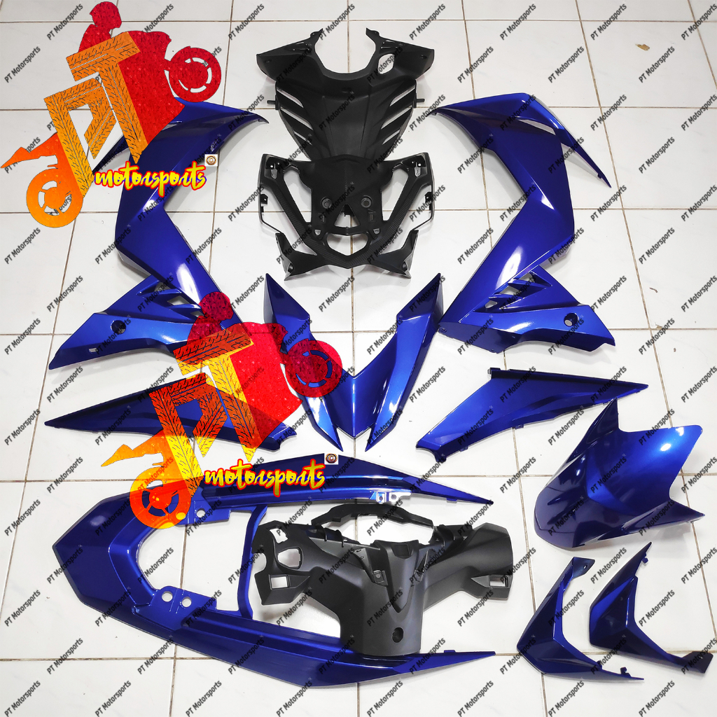 Honda Rs150R Rs150 V1 V2 3 Cover Set Black Blue Gold White Purple ...