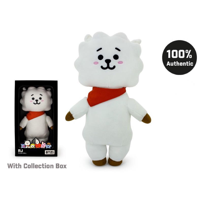 BT21 RJ Plushie (small) | Shopee Malaysia
