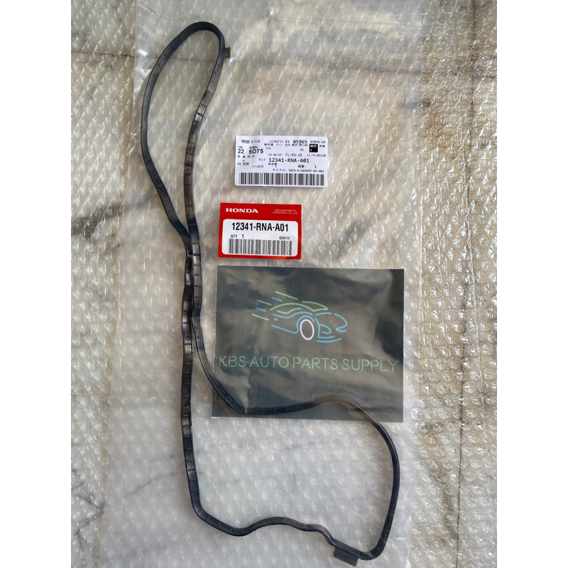 12341-RNA-A01 Honda Valve Cover Gasket ( R18 & R20 Engine ) Civic SNA ...