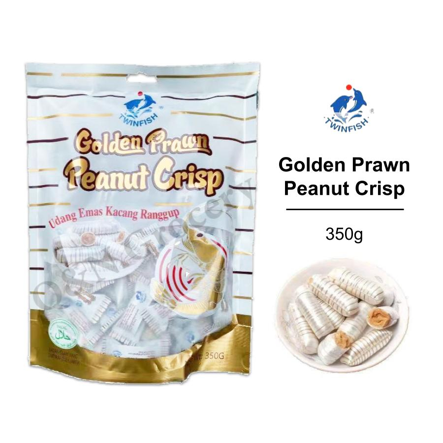 Twinfish Golden Prawn Peanut Crisps Candy 350g (Halal) | Shopee Malaysia