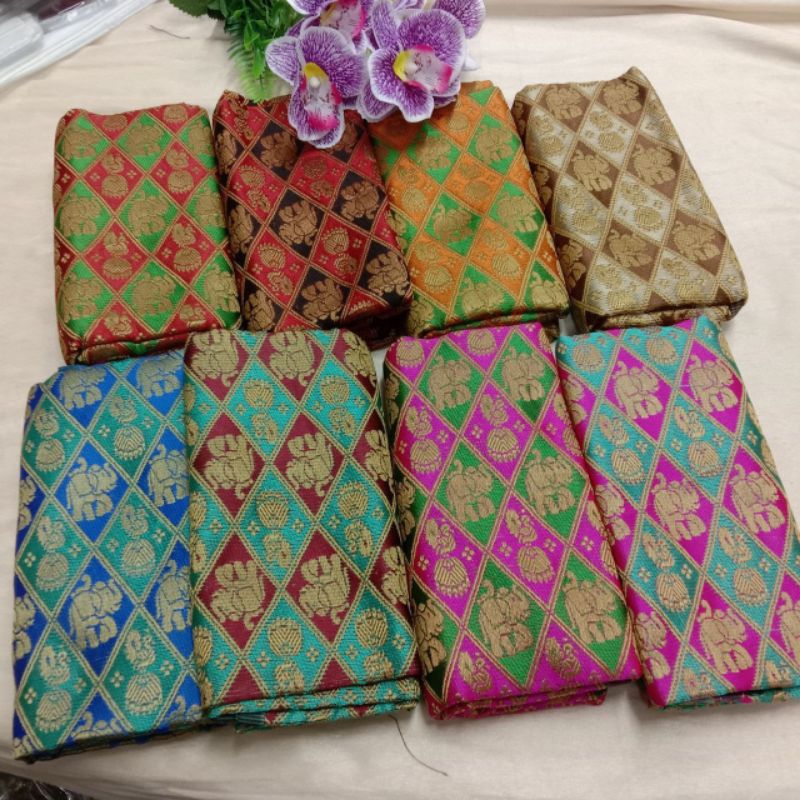 Saree Blouse Material Pattu Model Saree Blouse Material | Shopee Malaysia