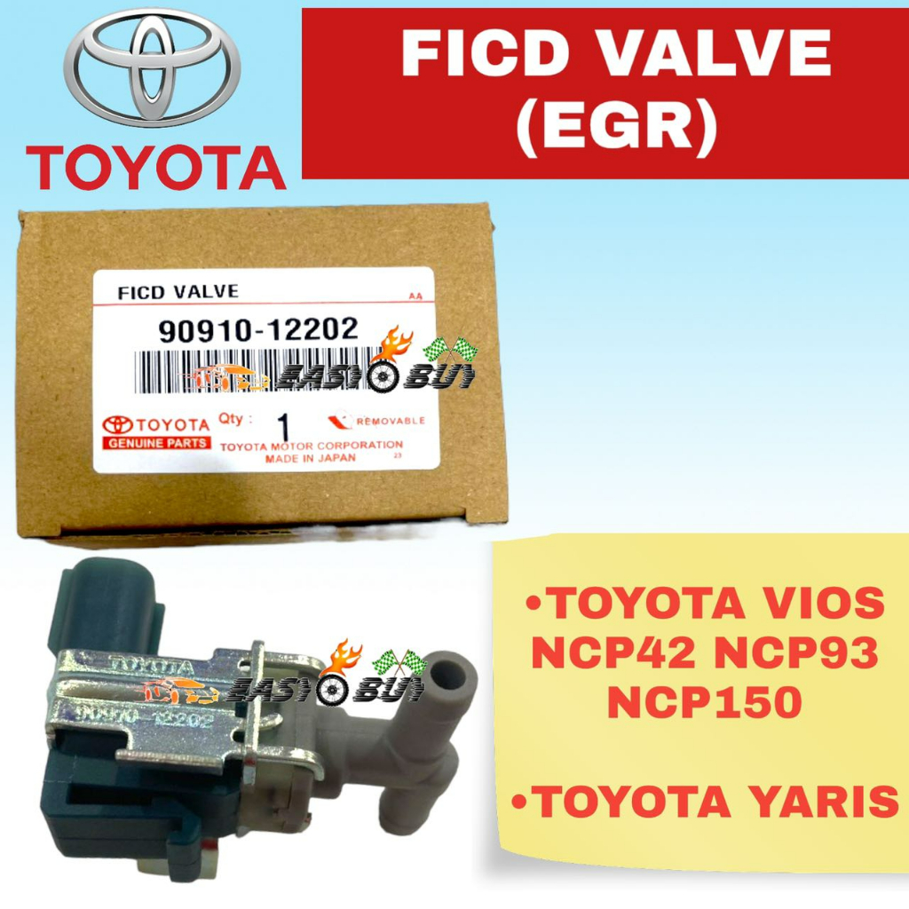 RIGINAL TOYOTA VIOS NCP42 NCP93 YARIS FICD SOLENOID VACUUM VALVE SWITCH ...