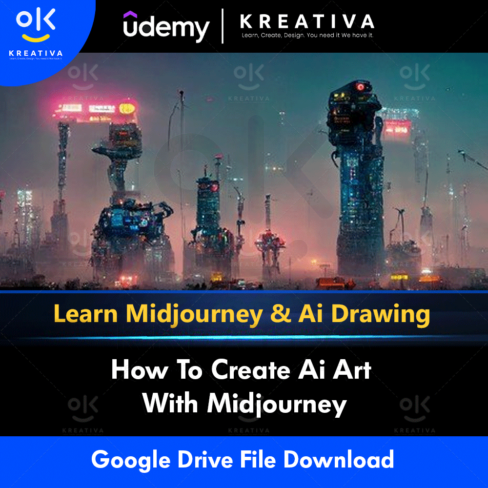Midjourney Video Course-How To Create Ai Art With Midjourney | Learn Midjourney course | Shopee ...