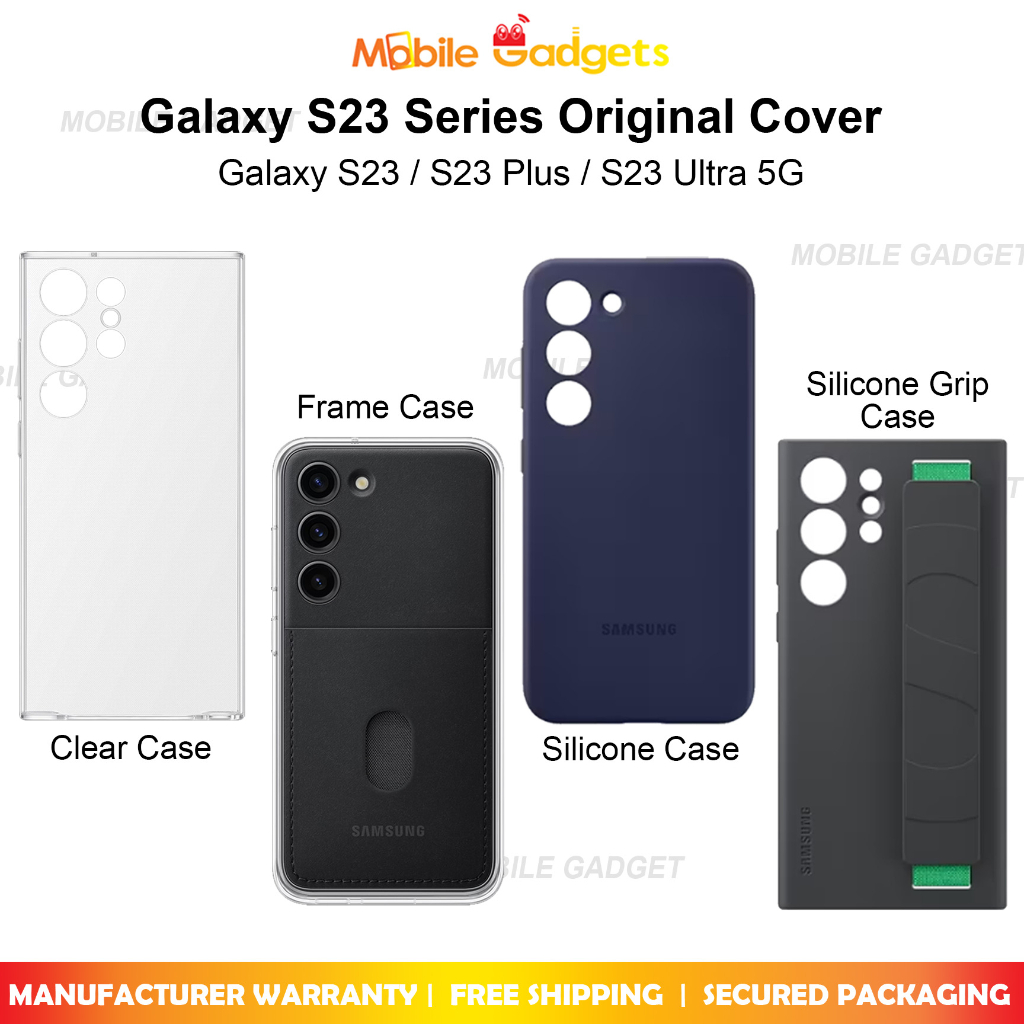 Samsung Galaxy S23/S23+/S23 Ultra Original Cover | Clear Cover ...