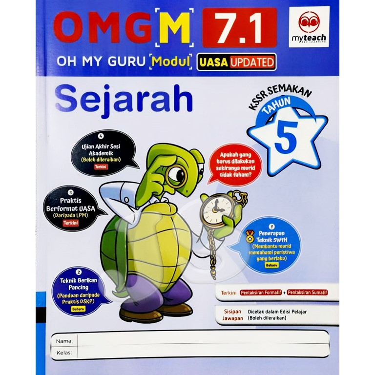 BUKU LATIHAN 2023 ：OMG M 7.1 TAHUN 5 │DARJAH 5 │YEAR 5 OH MY GURU ...