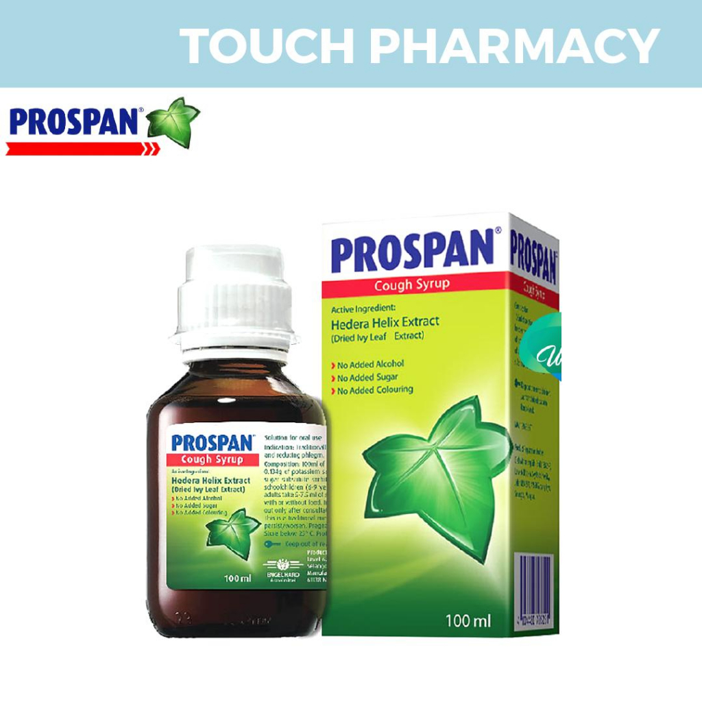 PROSPAN Cough Syrup 100ML / 200ML & PROSPAN F Cough Syrup 100ML / 9 ...