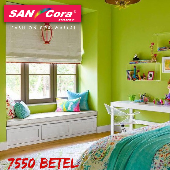 SINAR SANCORA 7550 BETEL 5 LITER I EMULSION Interior Exterior Wall Matt Paint Cat Dinding Dalam ...