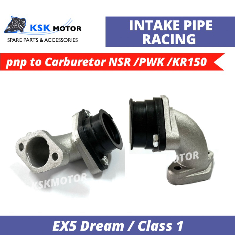 Racing Intake Pipe Ex5 Dream pnp NSR/PWK/KR150(Ex5 Dream modify to ...