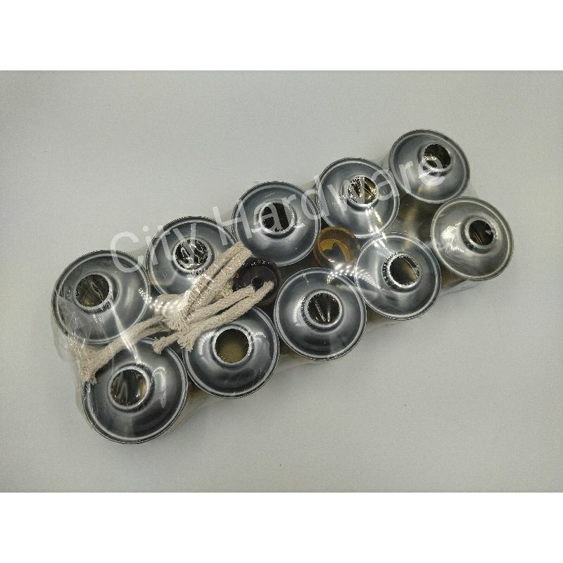 Pelita Raya Besi /Traditional Kerosene Lamps /Lampu Pelita - 10pcs (1 ...