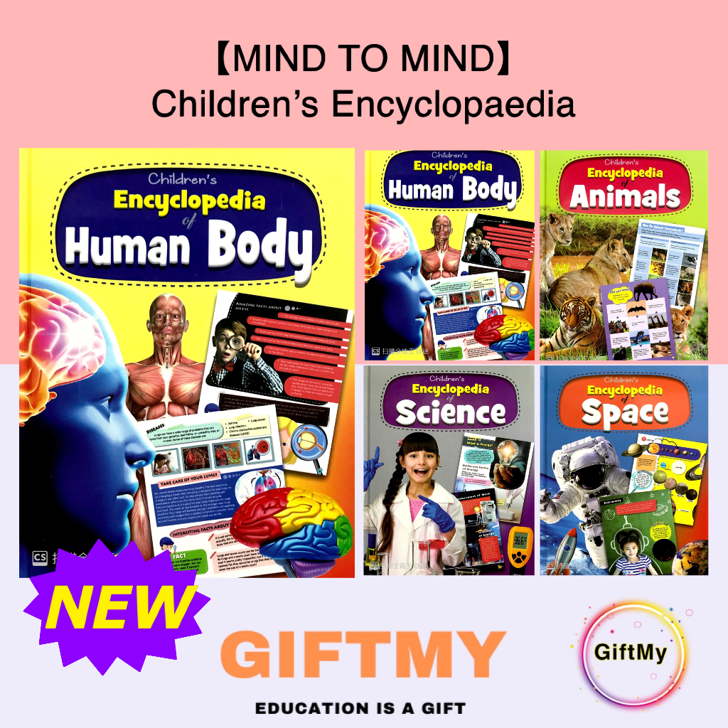 【Mind to Mind】Children’s Encyclopaedia of Animals / Human Body ...