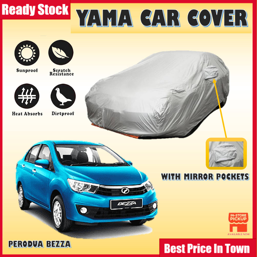 Car Cover Outdoor Selimut Kereta Penutup Kereta For PERODUA Bezza OLD ...