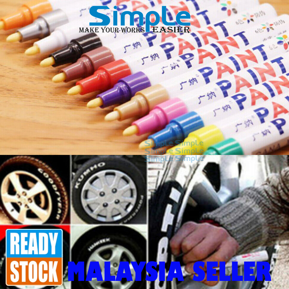 Tire Pen Tire Marker Oil Based Paint Pen Permanent Waterproof Tire ...