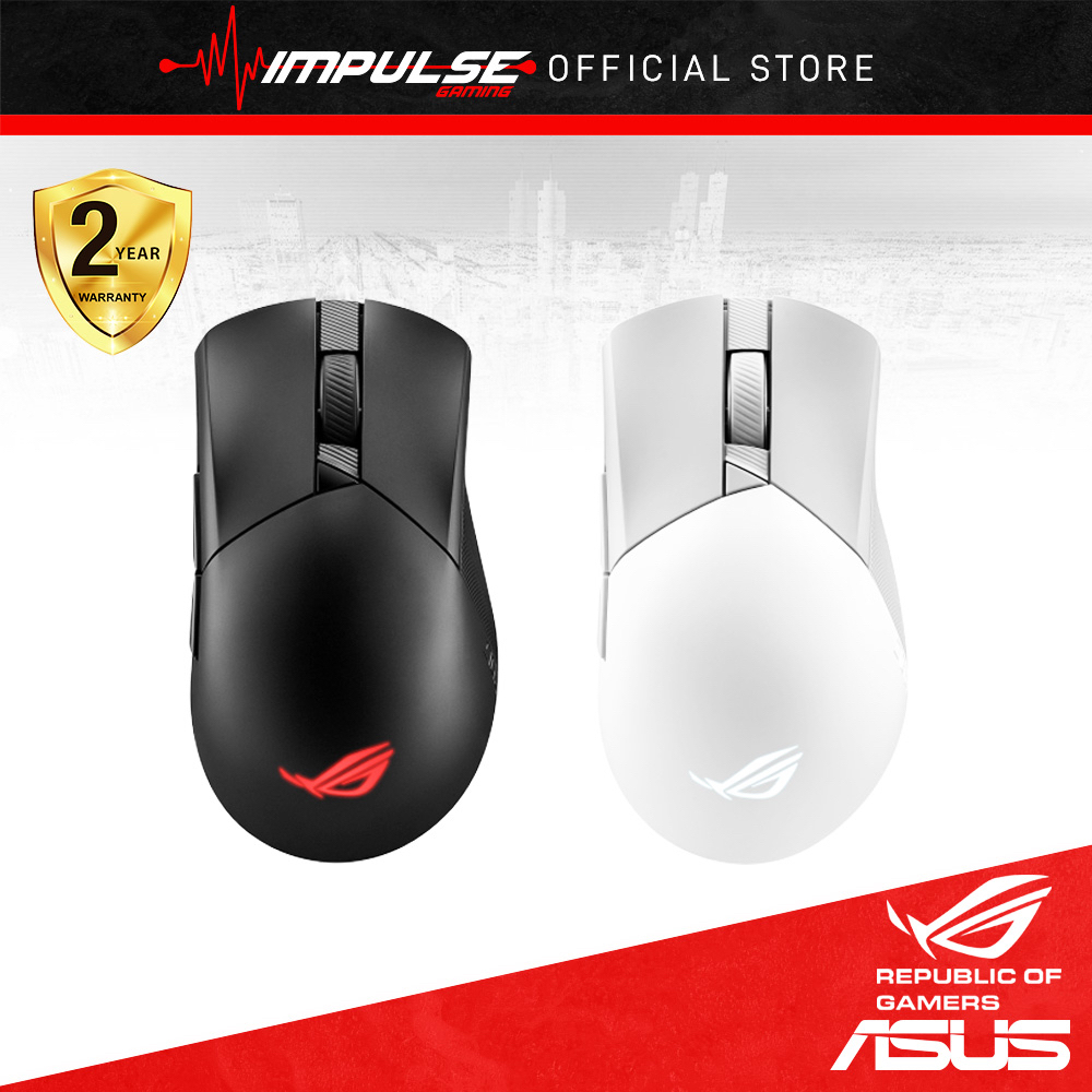 Asus ROG P711 Gladius III Wireless AimPoint 36,000-dpi ROG AimPoint Optical Sensor Gaming Mouse ...