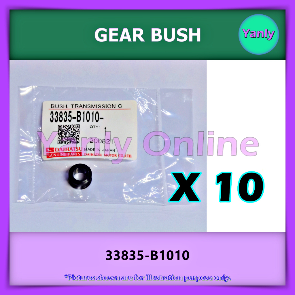 33835-B1010 BUSH, TRANSMISSION CONTROL CABLE GEAR LEVER FOR PERODUA ...