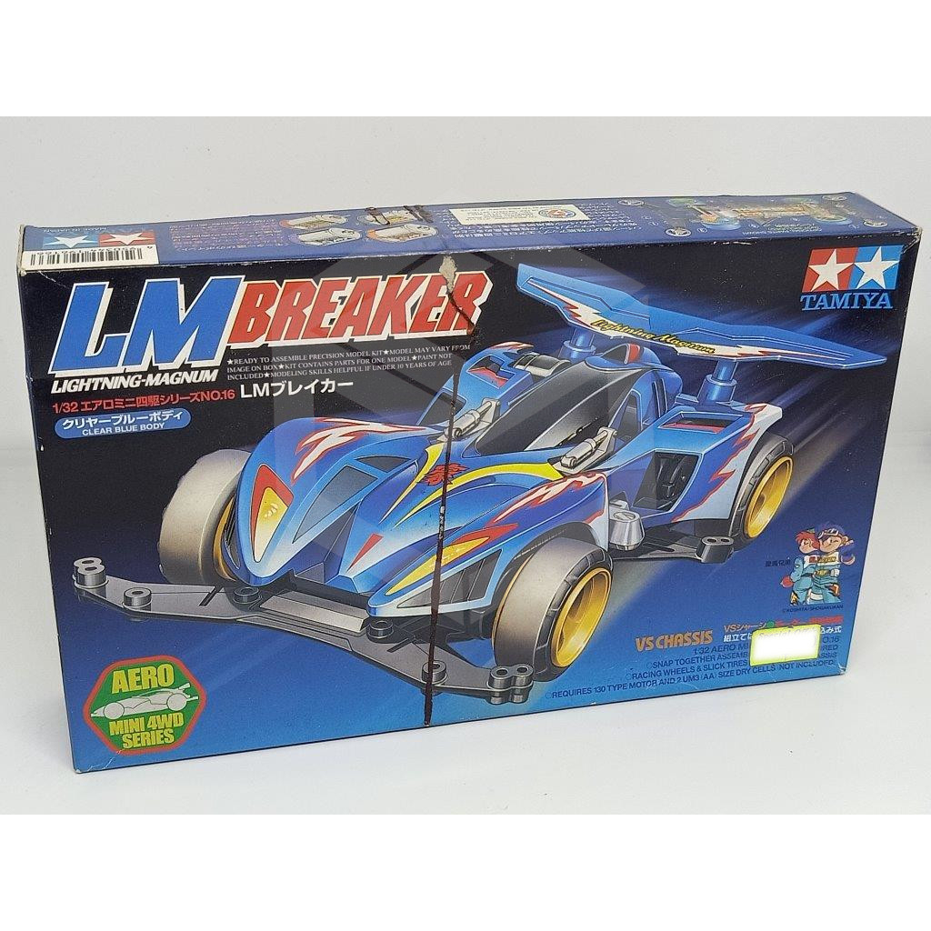 TAMIYA AERO MINI 4WD SERIES [LM LIGHTNING MAGNUM BREAKER] VS CHASSIS ...