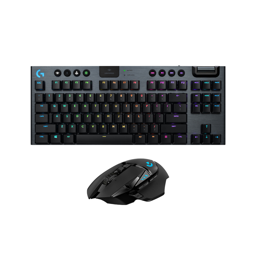Logitech G502 LIGHTSPEED Wireless Gaming Mouse + G913 TKL LIGHTSPEED ...