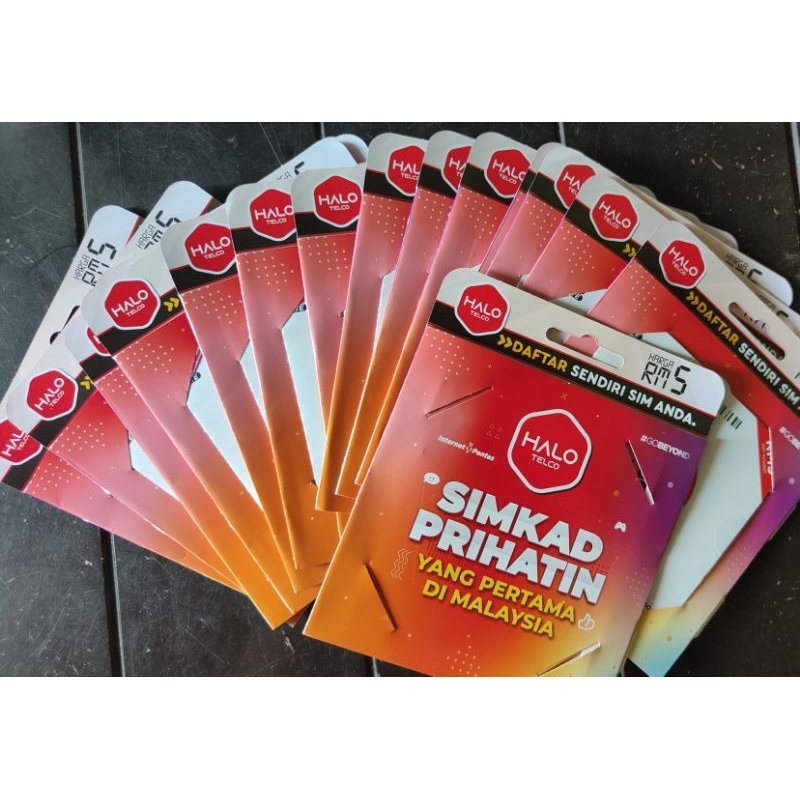 Simkad Viral Halotelco support 5G | Shopee Malaysia