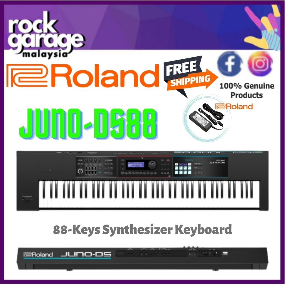 Roland JUNO-DS88 - 88 Keys Synthesizer With Adapter ( JUNO DS88 / JUNODS88 ) | Shopee Malaysia