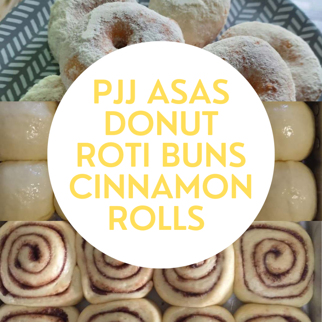 PJJ ASAS DONUT SUSU, ROTI BUNS & CINNAMON ROLLS | Shopee Malaysia