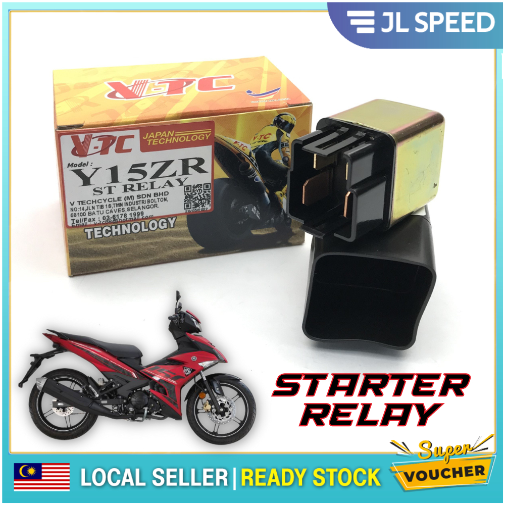 YAMAHA Y15 Y15ZR EXCITER150 YSUKU STARTER RELAY ASSY (VTC) | Shopee ...