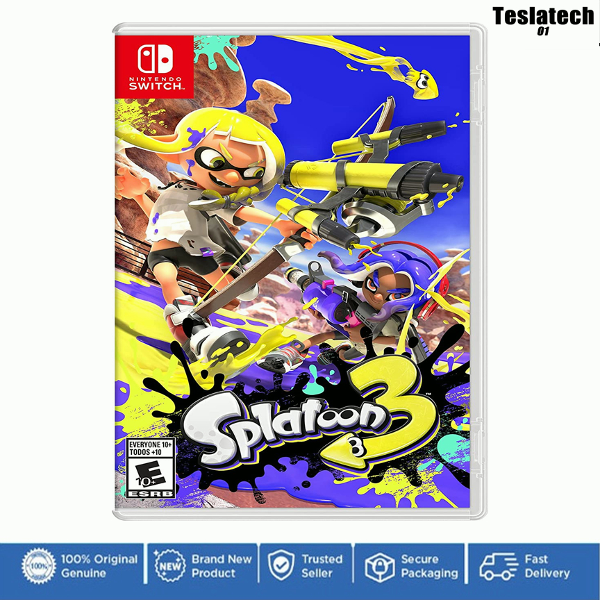 (ready stock)Nintendo Switch game Splatoon 3 Standard - Nintendo Switch ...