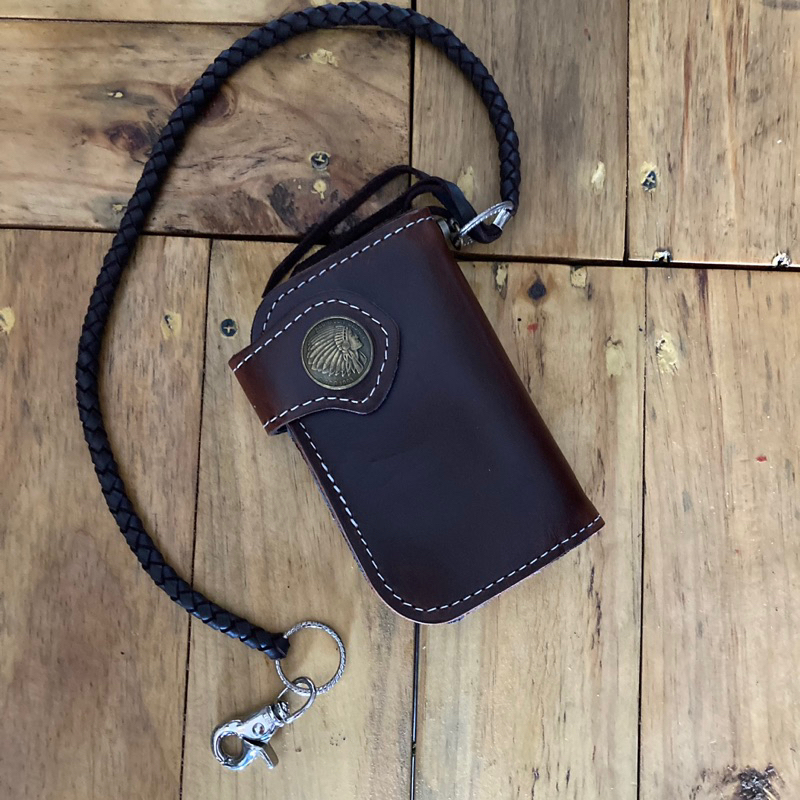 SHORT WALLET LIBERTY RED MOON (HADE MADE) | Shopee Malaysia